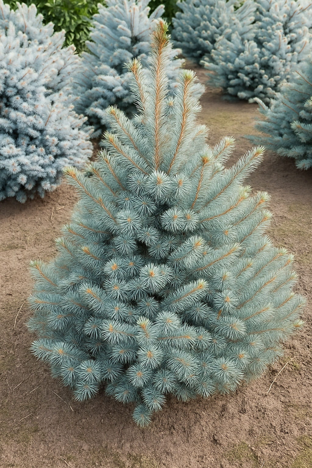 Blau-Fichte 'Super Blue Seedling' / Picea pungens 'Super Blue Seedling'