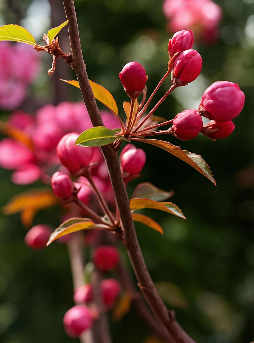 Zierapfel 'Scarlet' / Malus 'Scarlet' günstig kaufen